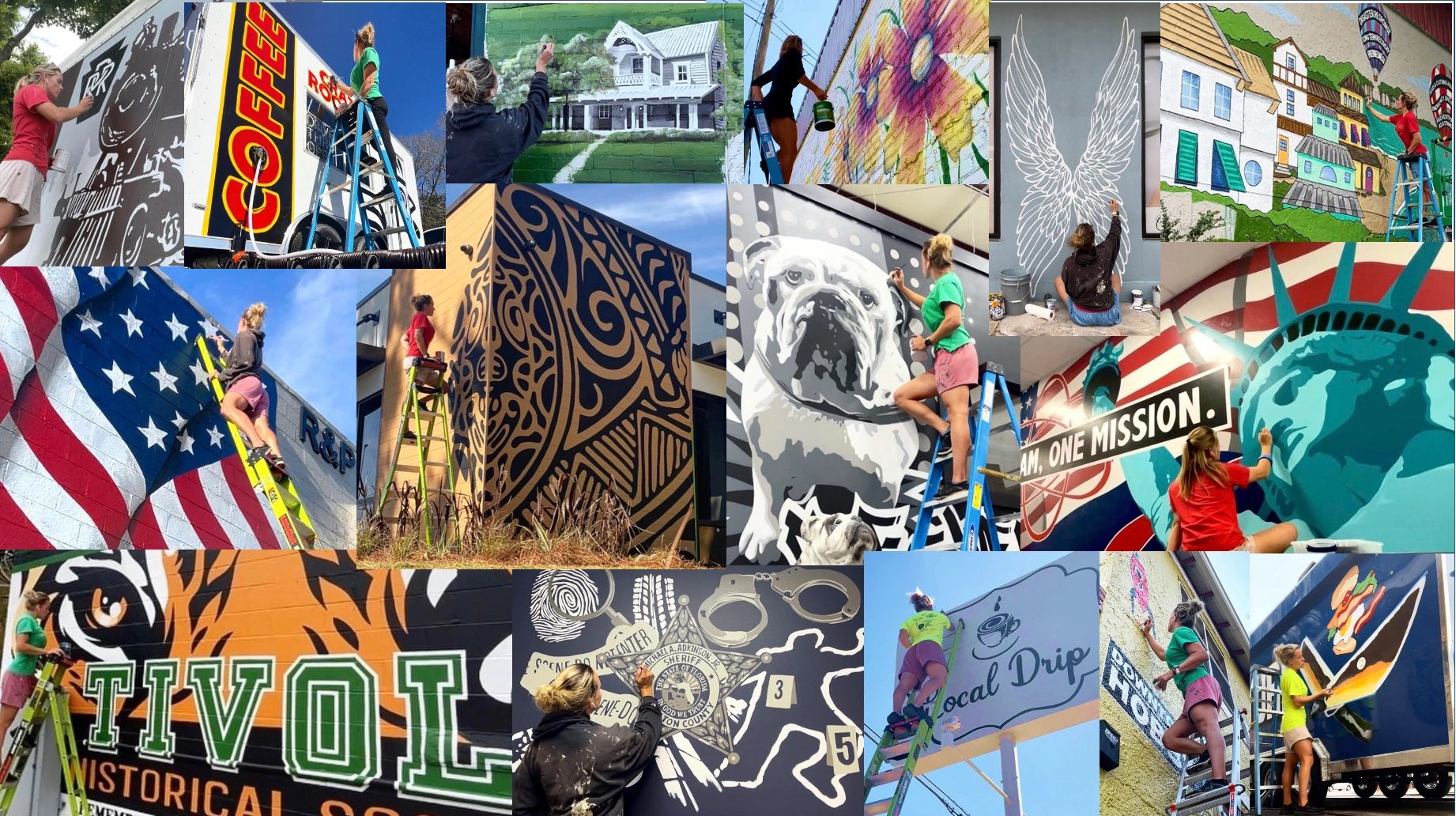 All Mural Locations | Christina Custom Art