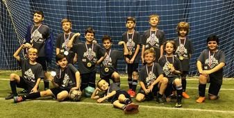 FC DYNAMO ROC BOYS '09 CHAMPIONS OF THE INDOOR LEAGUE