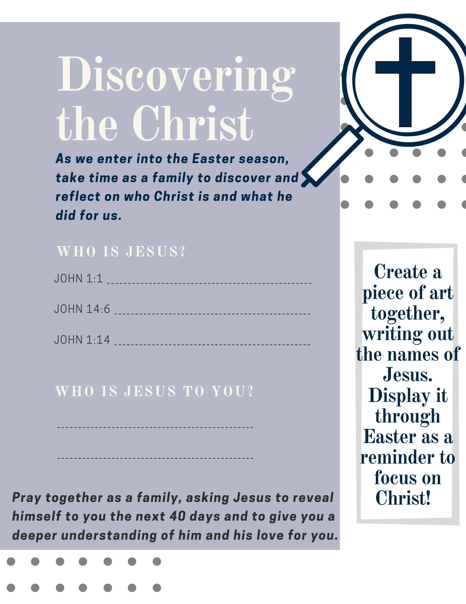 Discovering the Christ