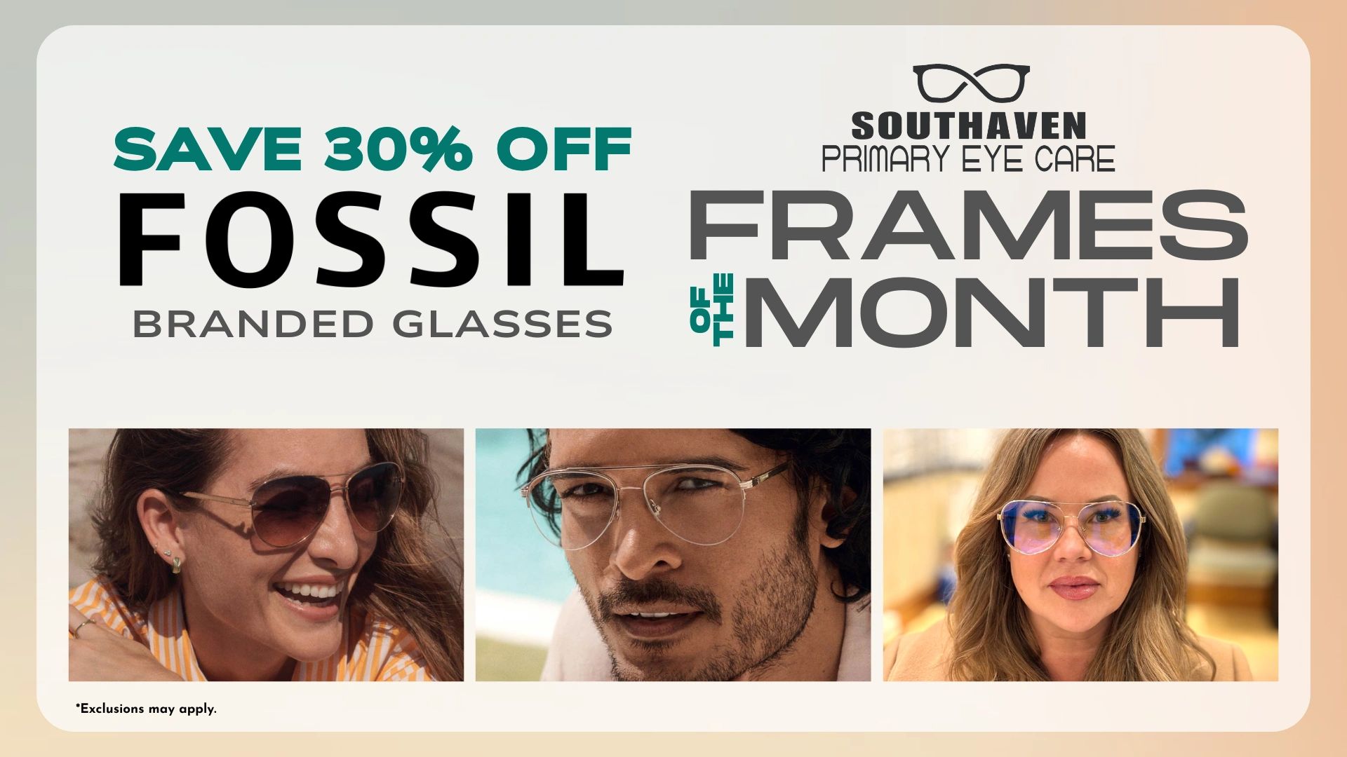 Discover Timeless Style with Fossil Frames - January 2025 Sale