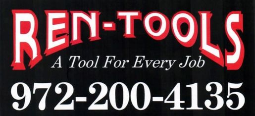 Equipment Rental, Rental, Equipment - Ren-Tools LLC - Ennis, Texas