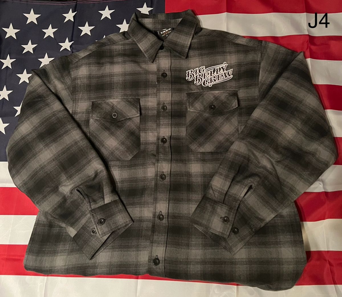 EMBROIDERED FLANNEL (J4)