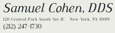 Dr. Samuel Cohen DDS