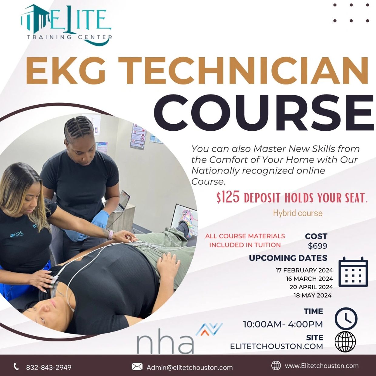 Elite Training Center - Phlebotomy Technician, NHA Testing Center