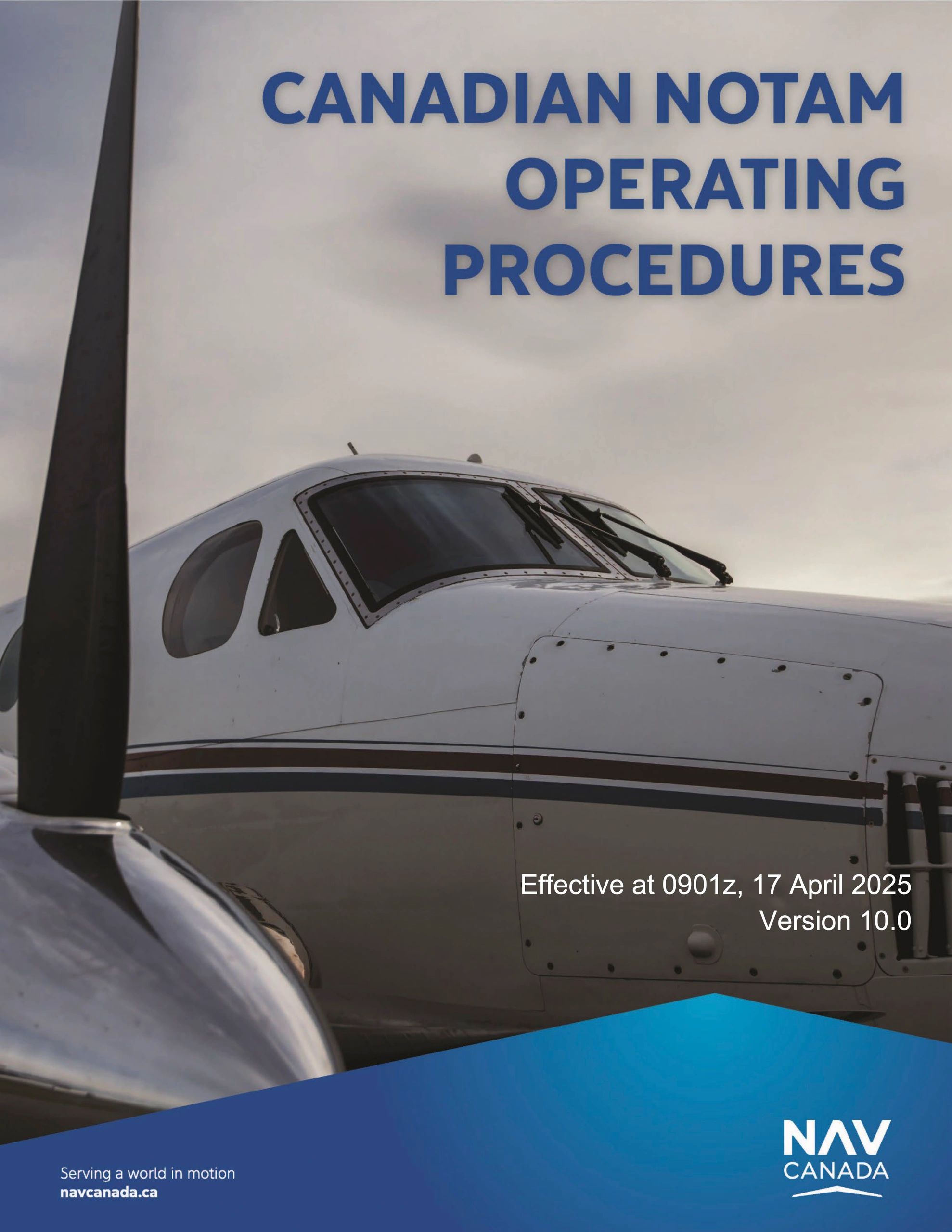 The Canadian NOTAM Operating Procedures version 10