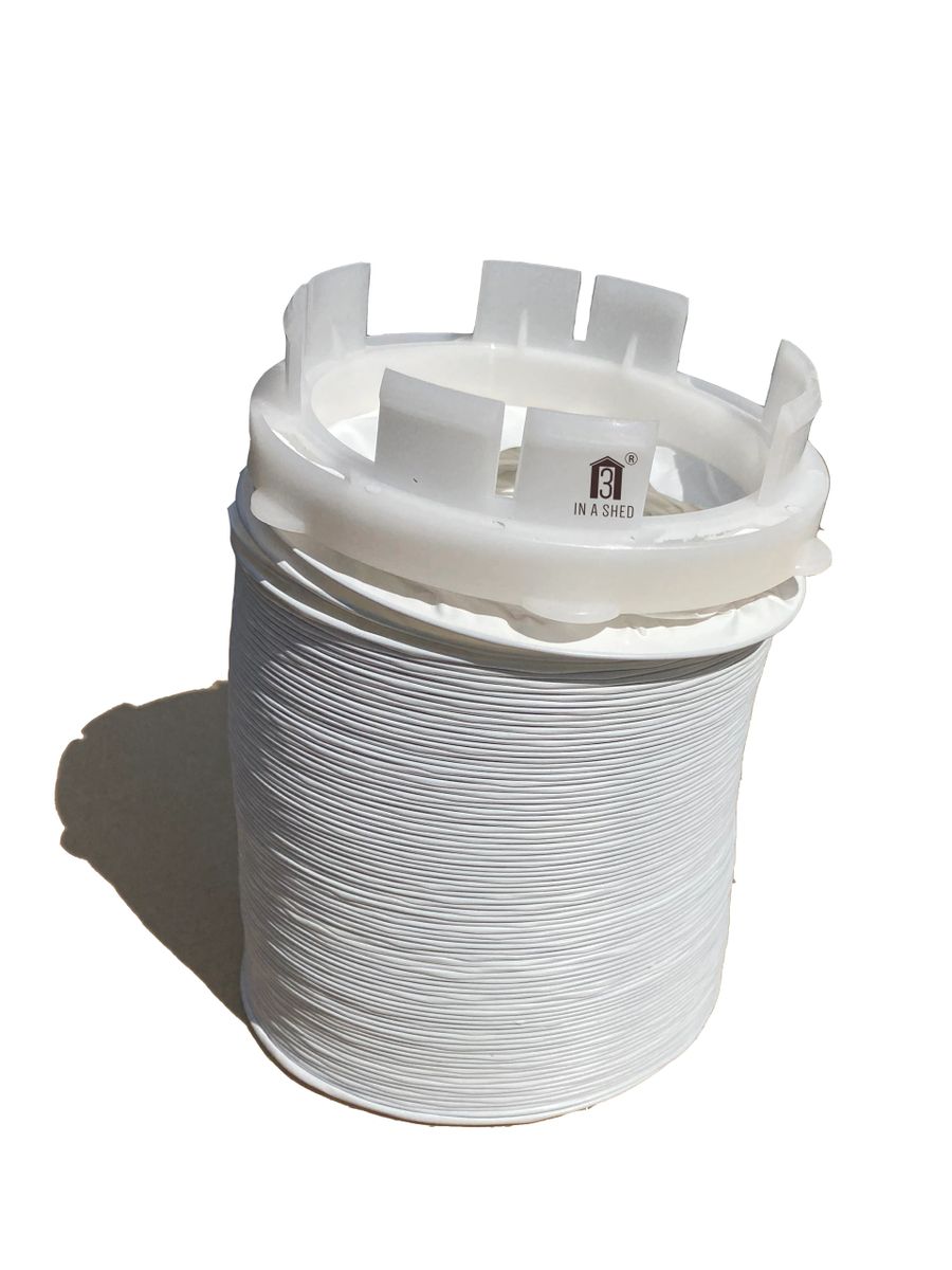 CROSSLEE WHITE KNIGHT CL382 Tumble Dryer Vent Hose + Adapter 1M C38A