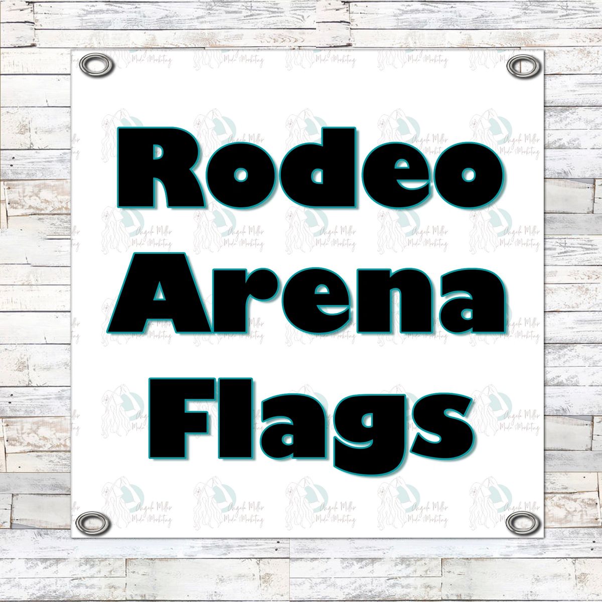 Rodeo Arena Flags
