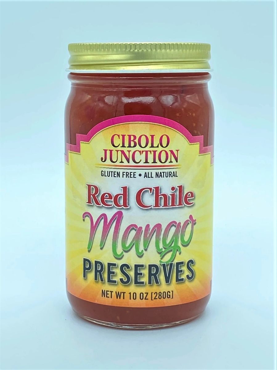 10oz Cibola Junction Red Chile Mango Preserves