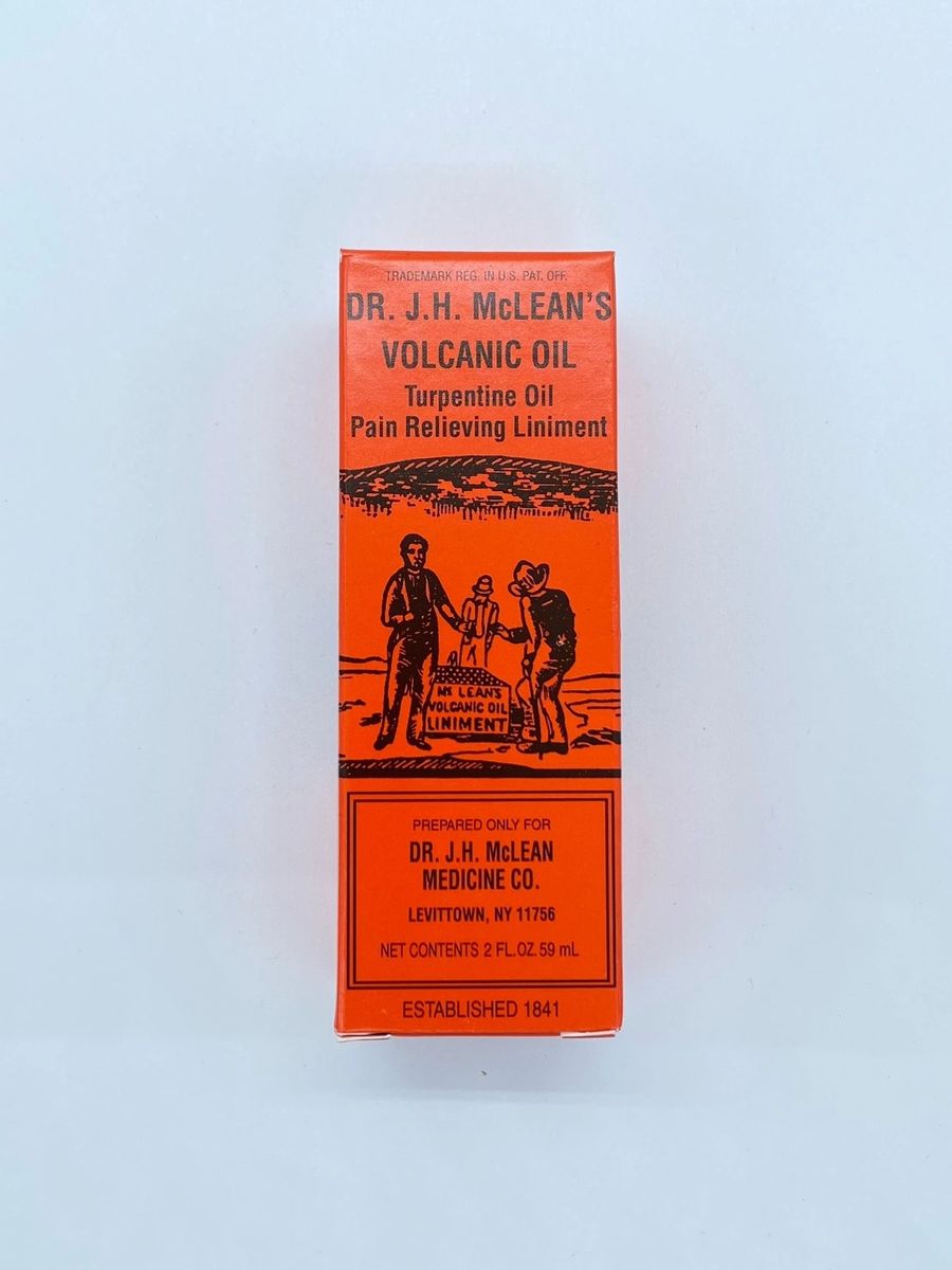 2oz Dr. J.H. McLean's Volcanic Oil