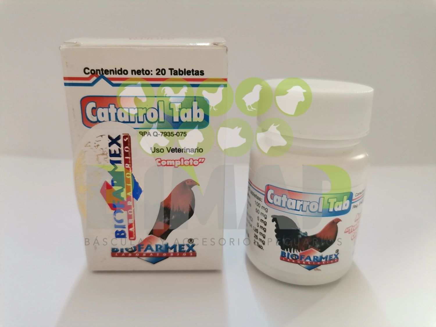 Catarrol Tab 20 tabletas