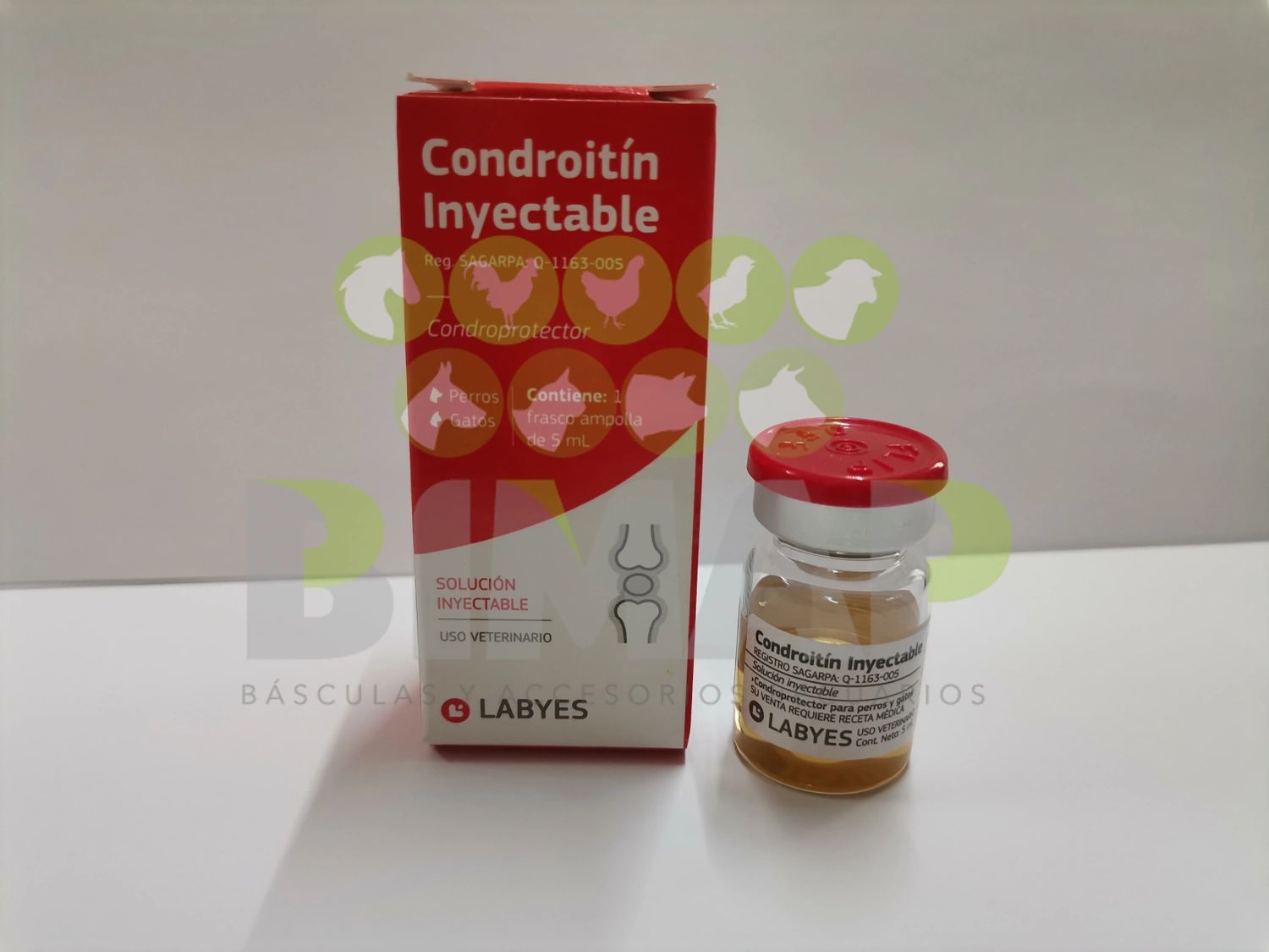 Condroitín inyectable 5ml
