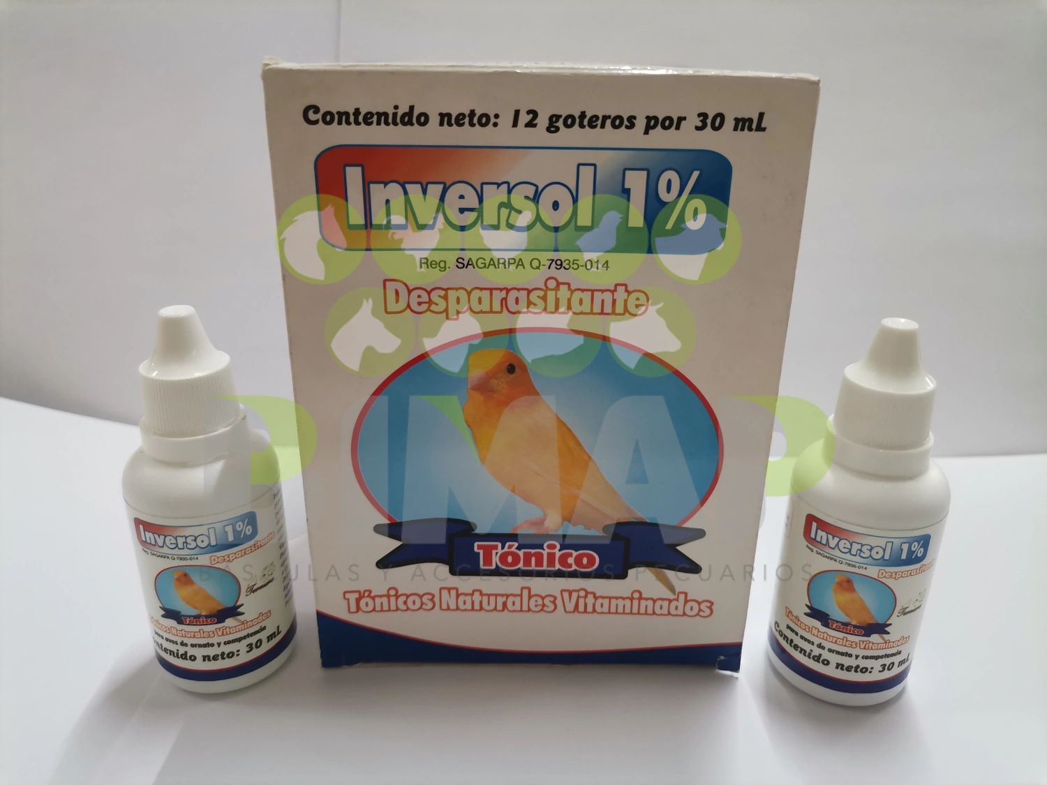 Inversol 1% para aves 30ml