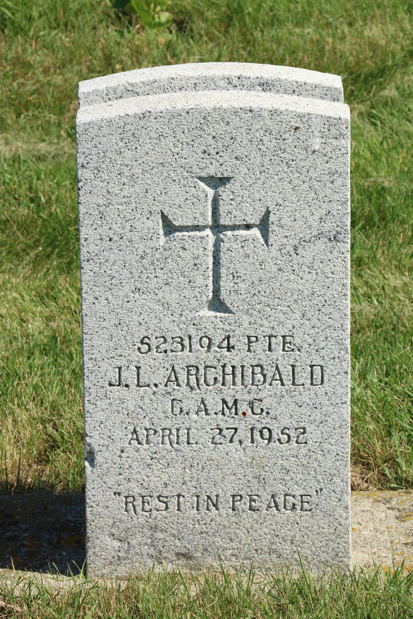 James Little Archibald b1896