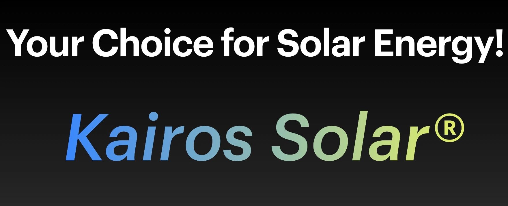 Kairos Solar®