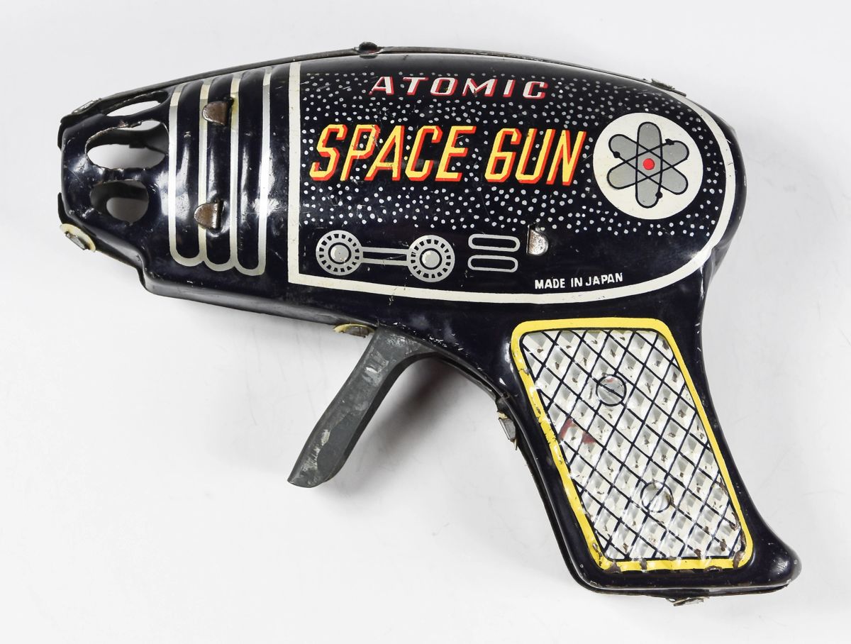 Atomic Space Gun Friction Toy Gun