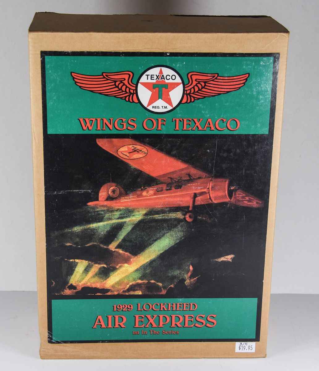 Wings of Texaco 1929 Lockheed Air Express Coin Bank