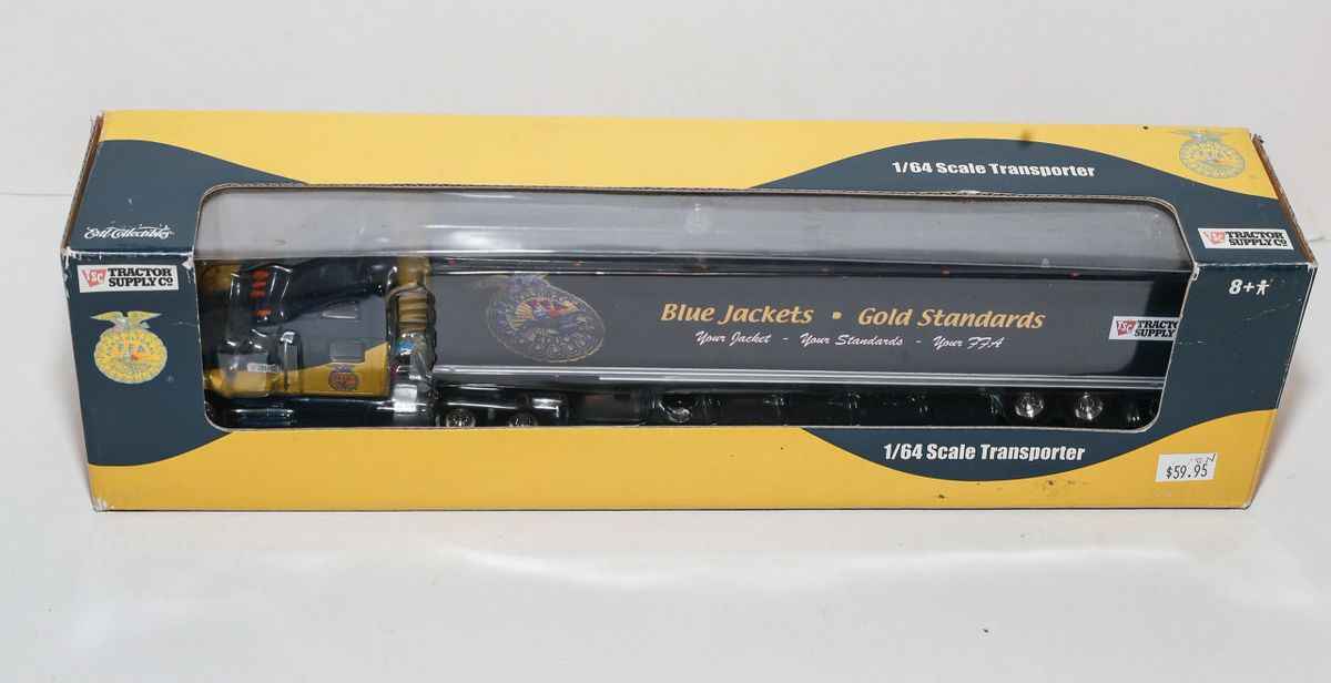 Tractor Supply Ertl FFA Blue Jacket Transport