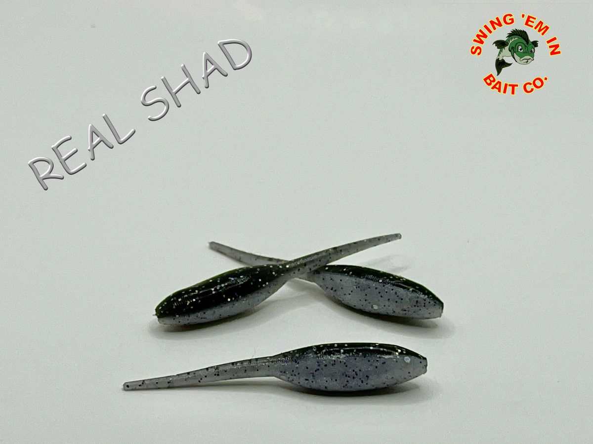 BABY BATTLE SHAD REAL SHAD