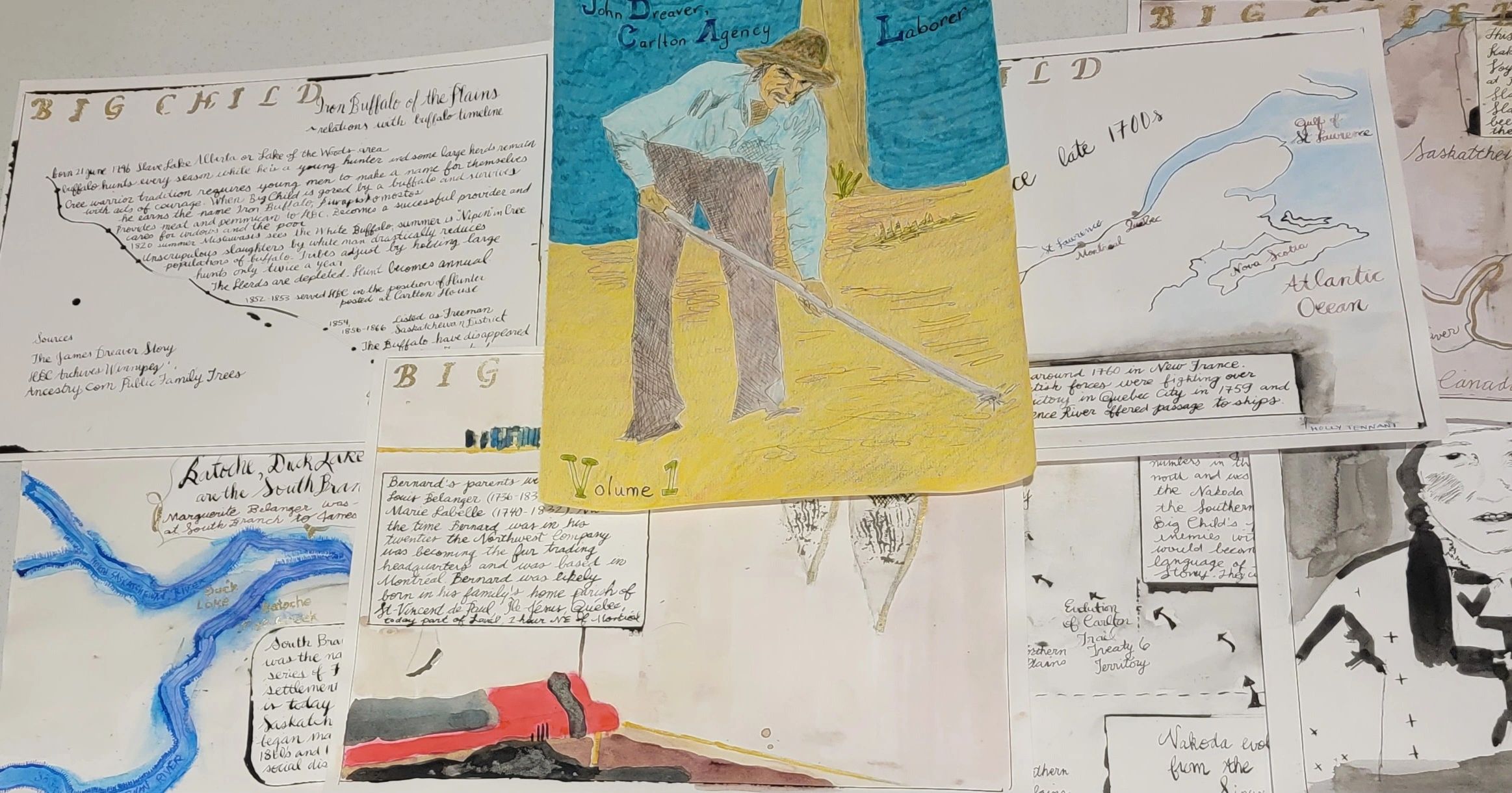 Discover Metis Storytelling at Holly Tennant Art