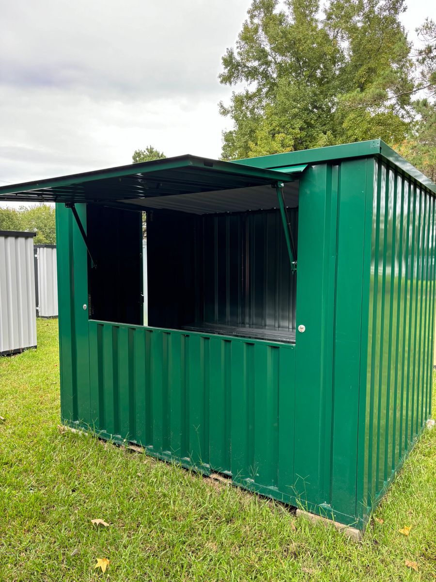 Flat-Pack Kiosk Container (8x10')