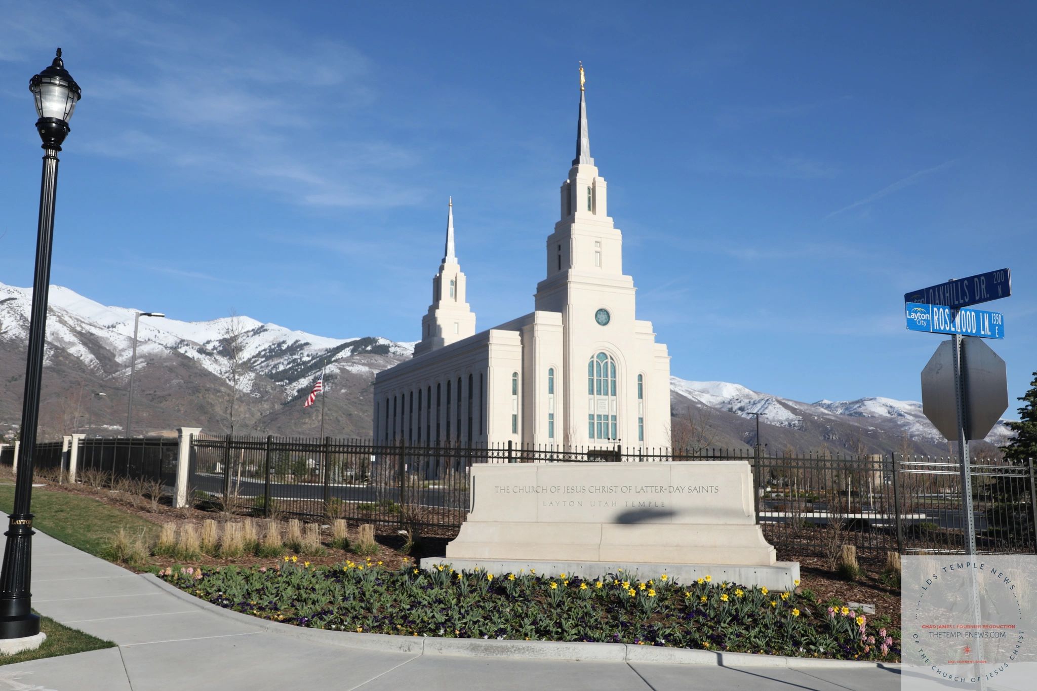 Layton Utah Temple Built with Precast Concrete Panels to Weather