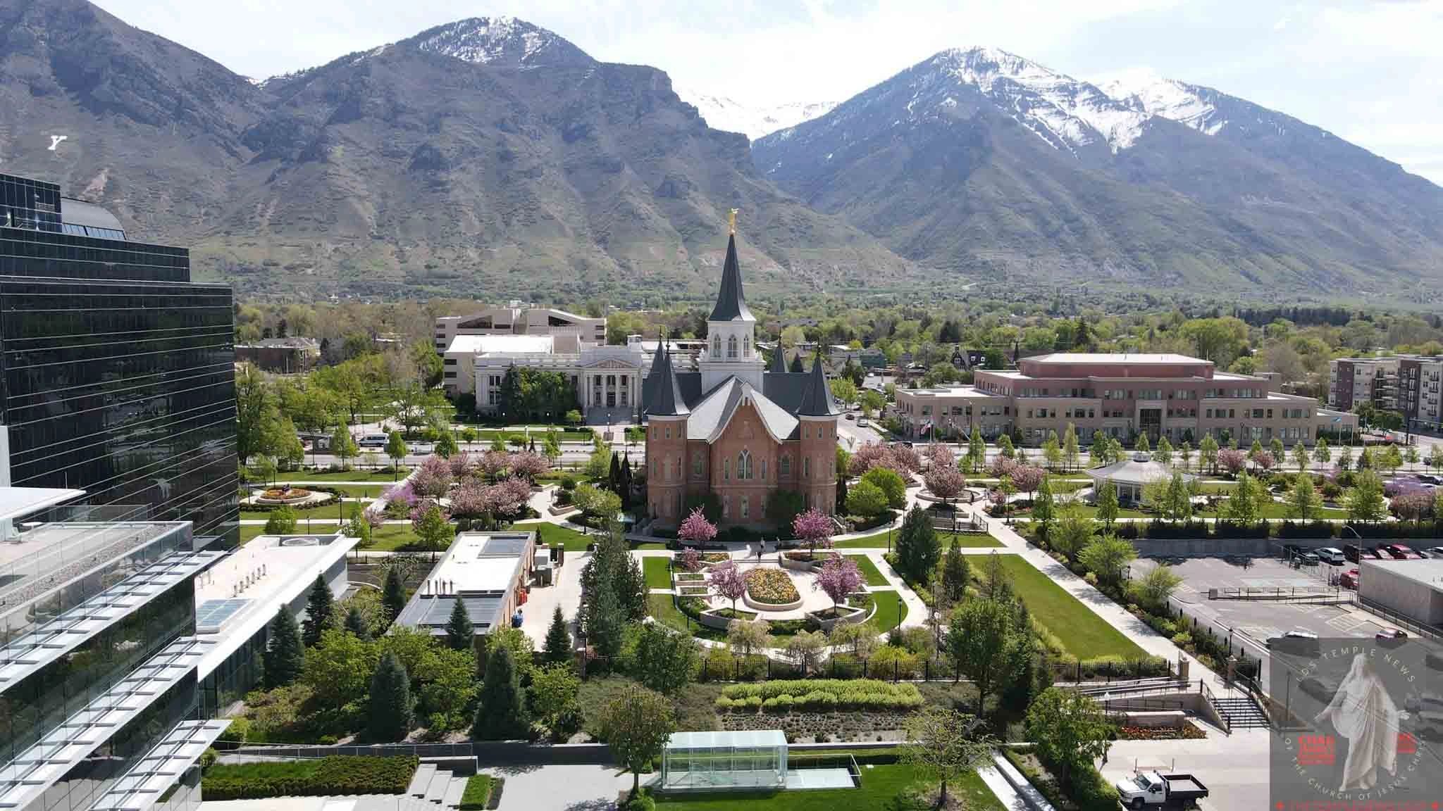 Street Map of the Provo City Center Temple