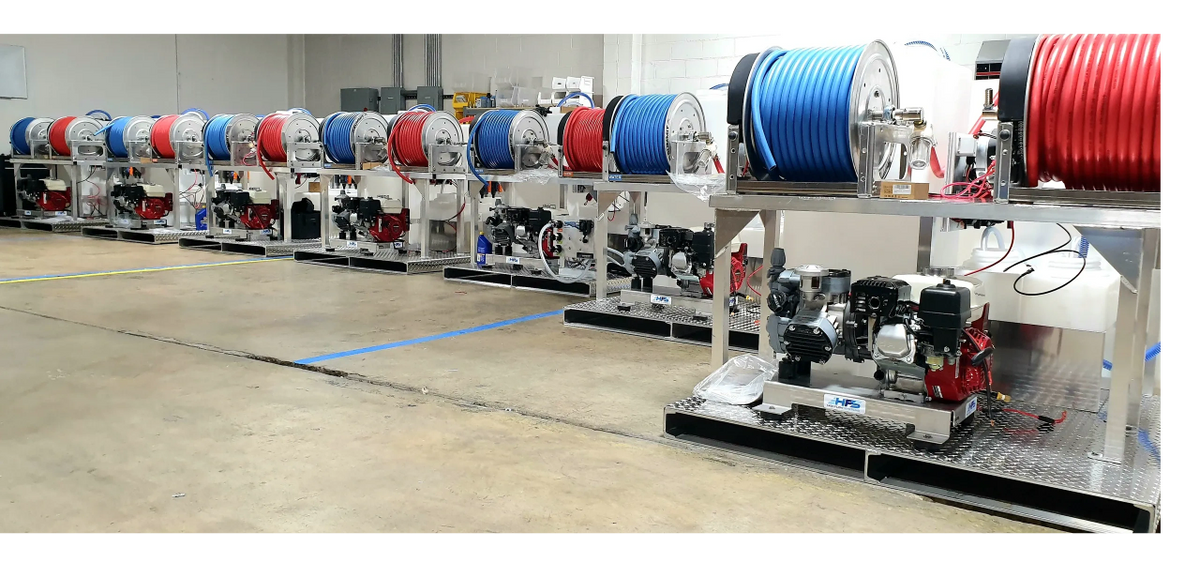 Soft Wash & Pressure Wash Skid Systems