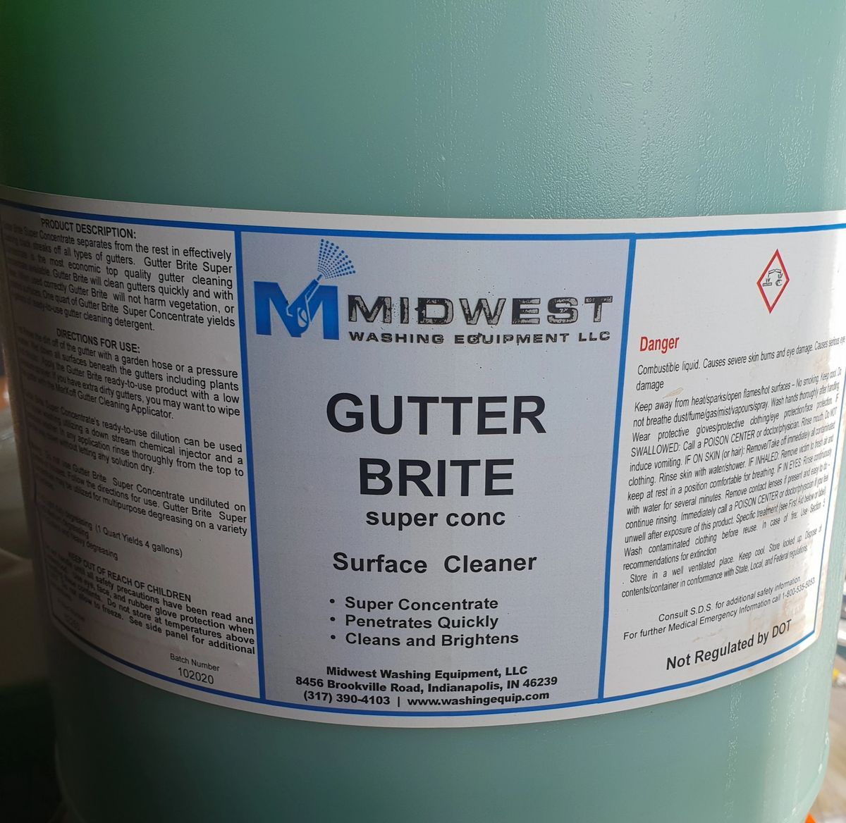 Gutter Brite Super Concentrate Gutter Cleaner