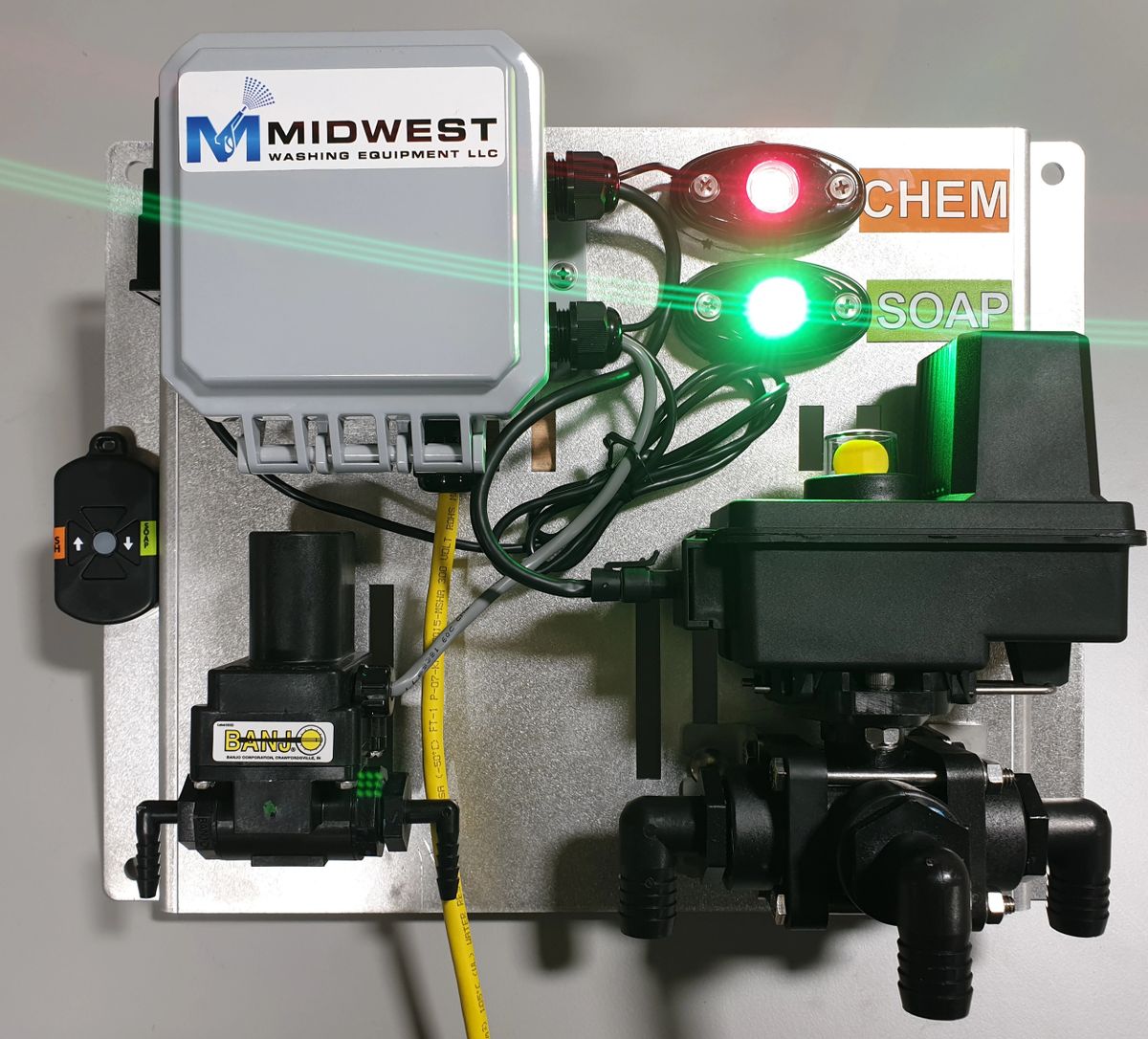 Remote Systems for Soft Wash & Downstreaming