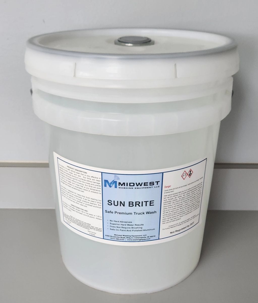 Sun Brite Vehicle Wash 5 Gallon Pail