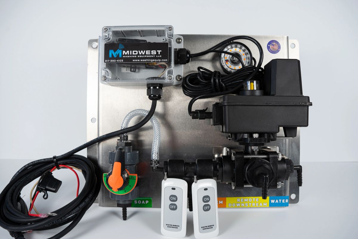 Remote Downstream Module for Pressure Washers Soap Metering Option