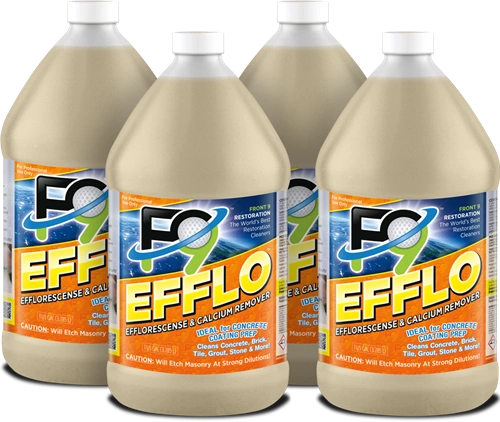 F9 Restoration Efflo Remover Case of 4x1 Gallon