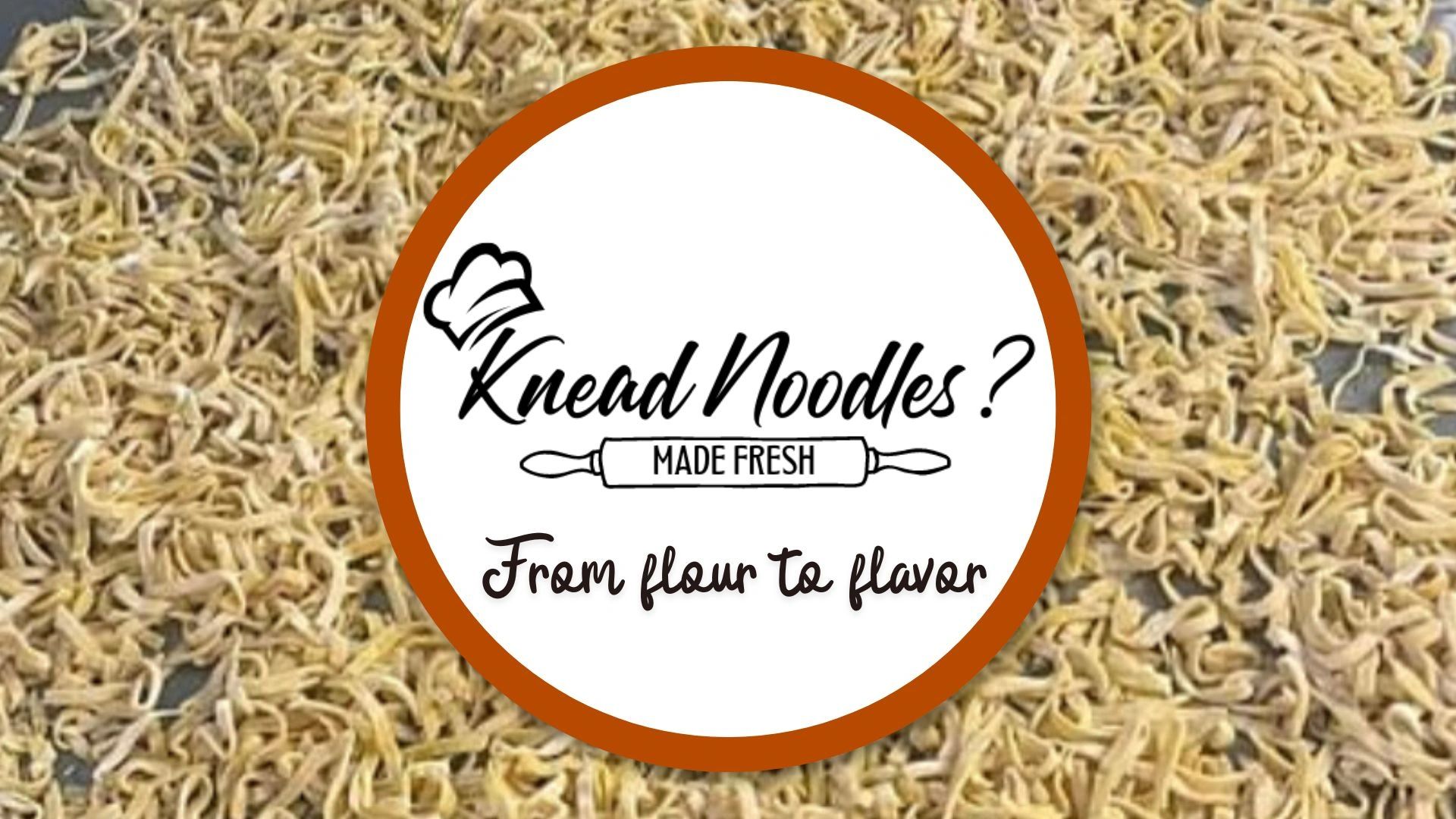 Knead Noodles Fresh pasta, drop off catering homemade chicken and noodles