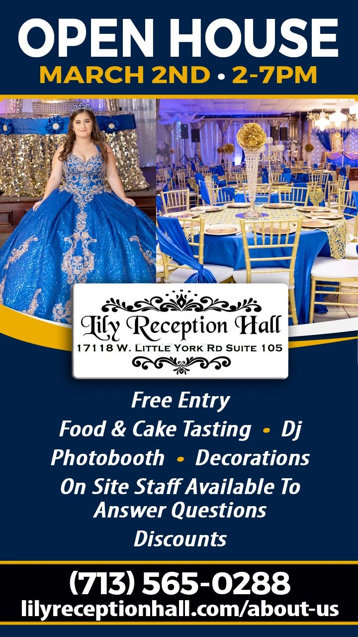 Lily Reception Hall - Event Space - Houston, Texas
