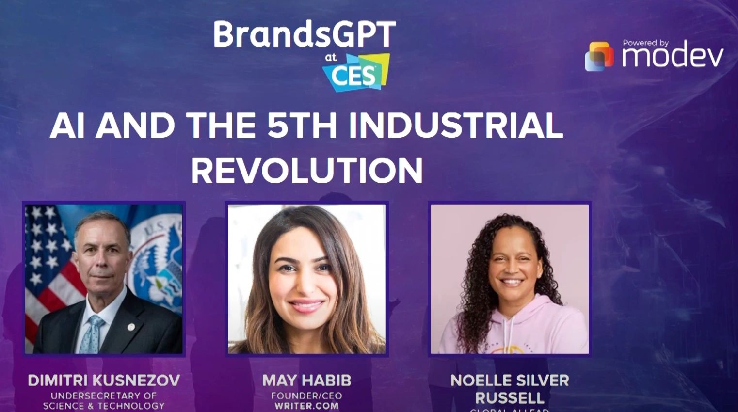 Noelle Russell at CES 2024 Talking about Generative AI