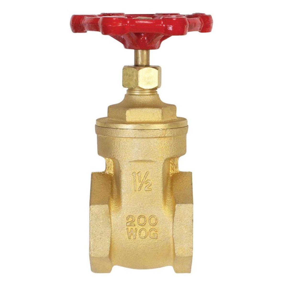 1-1/2" Brass Gate Valves