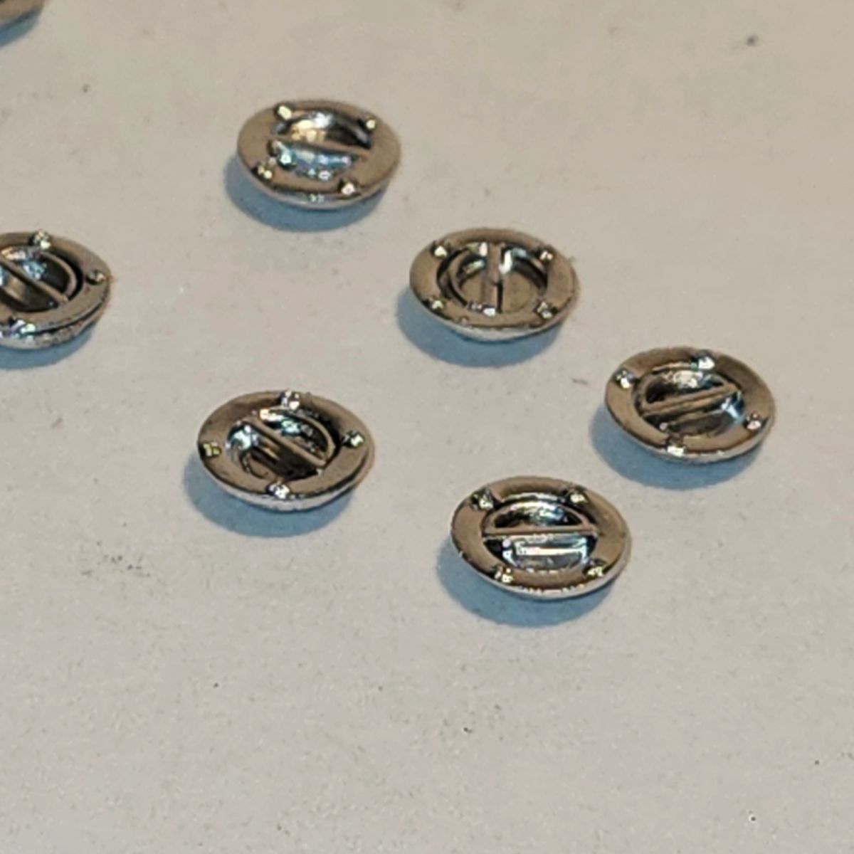 ROUND SLAM LOCKS - Set of 10