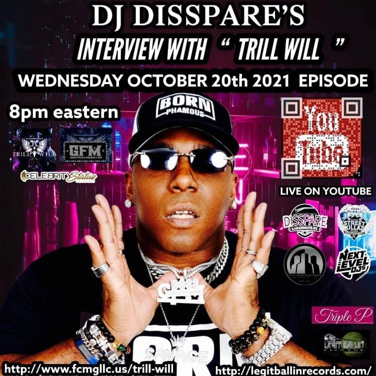 UMG Celebrity Status Trill Will's Interview with Dj Disspare's