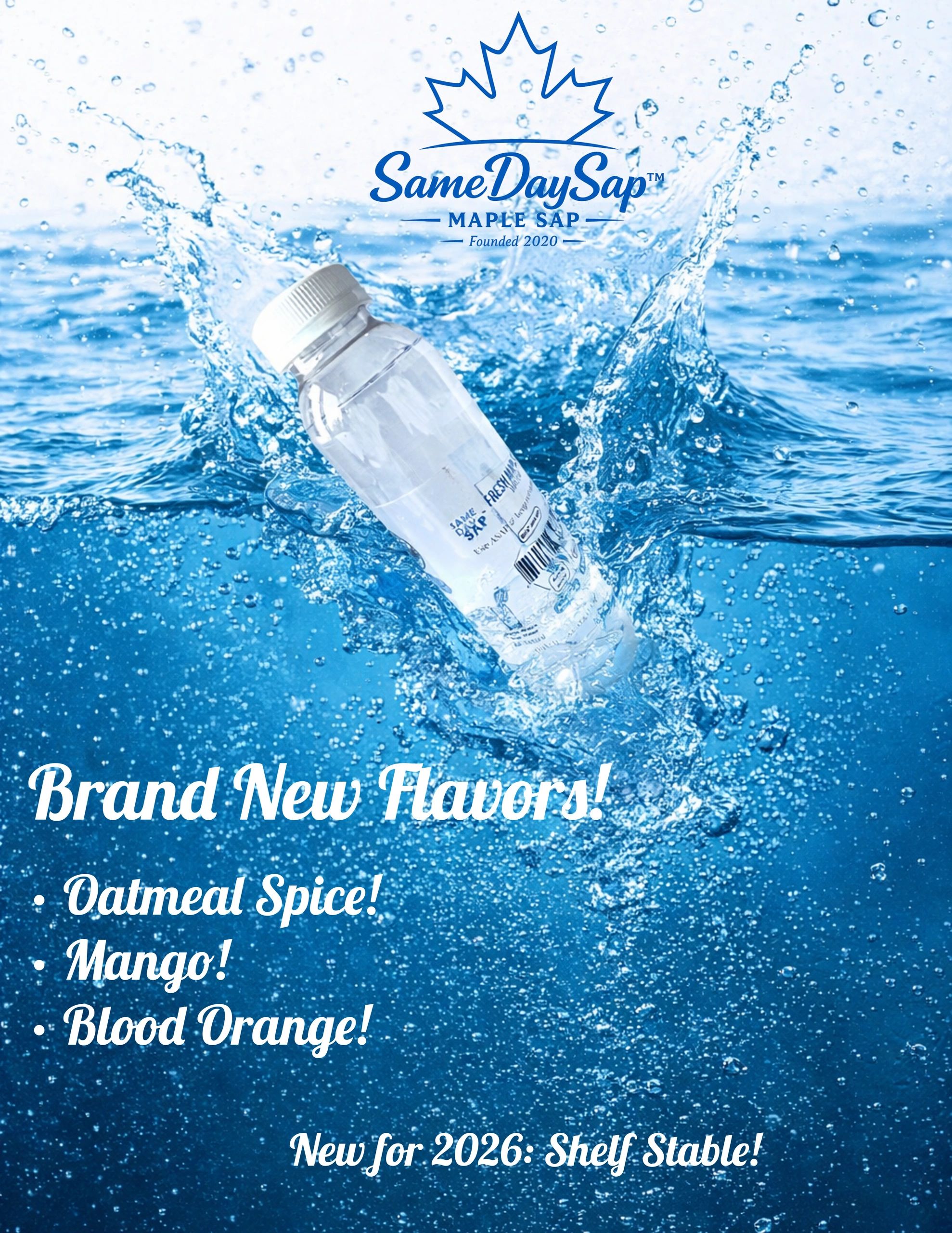 Maple Sap Water