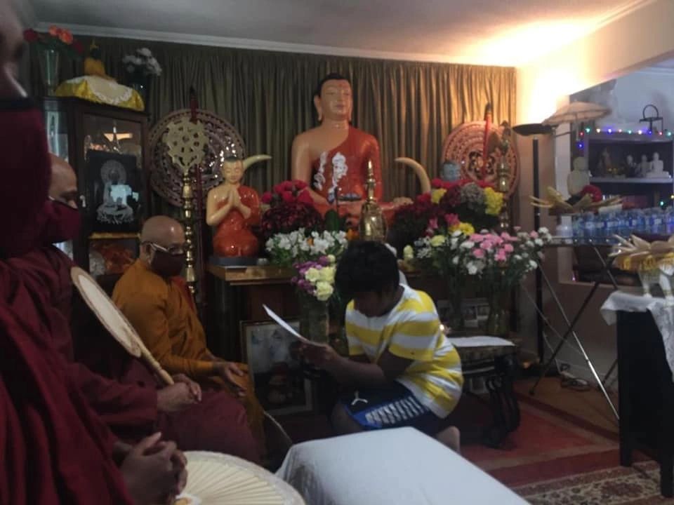 The offering of Kathina Robe 2020