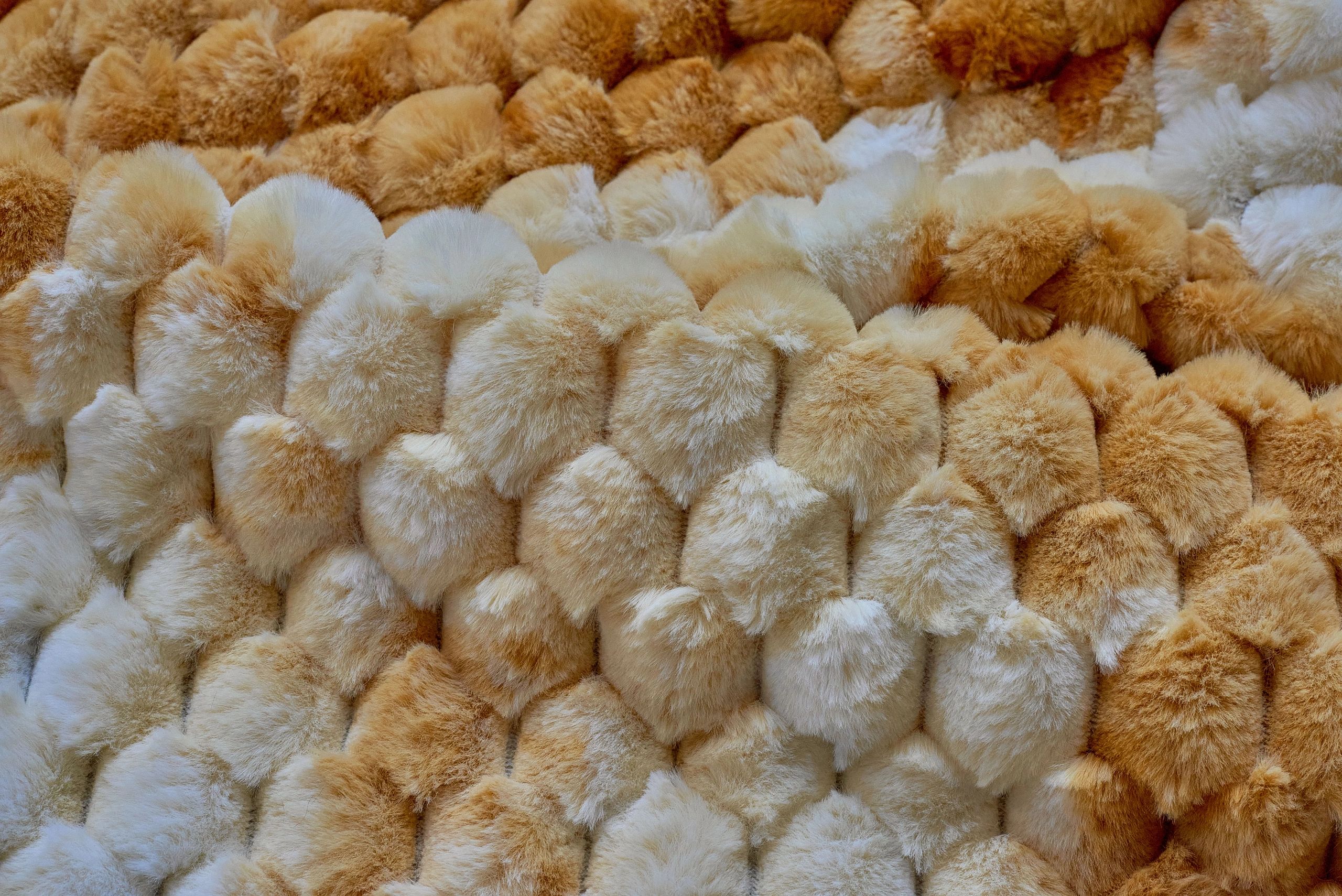 Changshu yucai textile co.,ltd - Faux Rabbit Fur Fabric, Jacquard ...