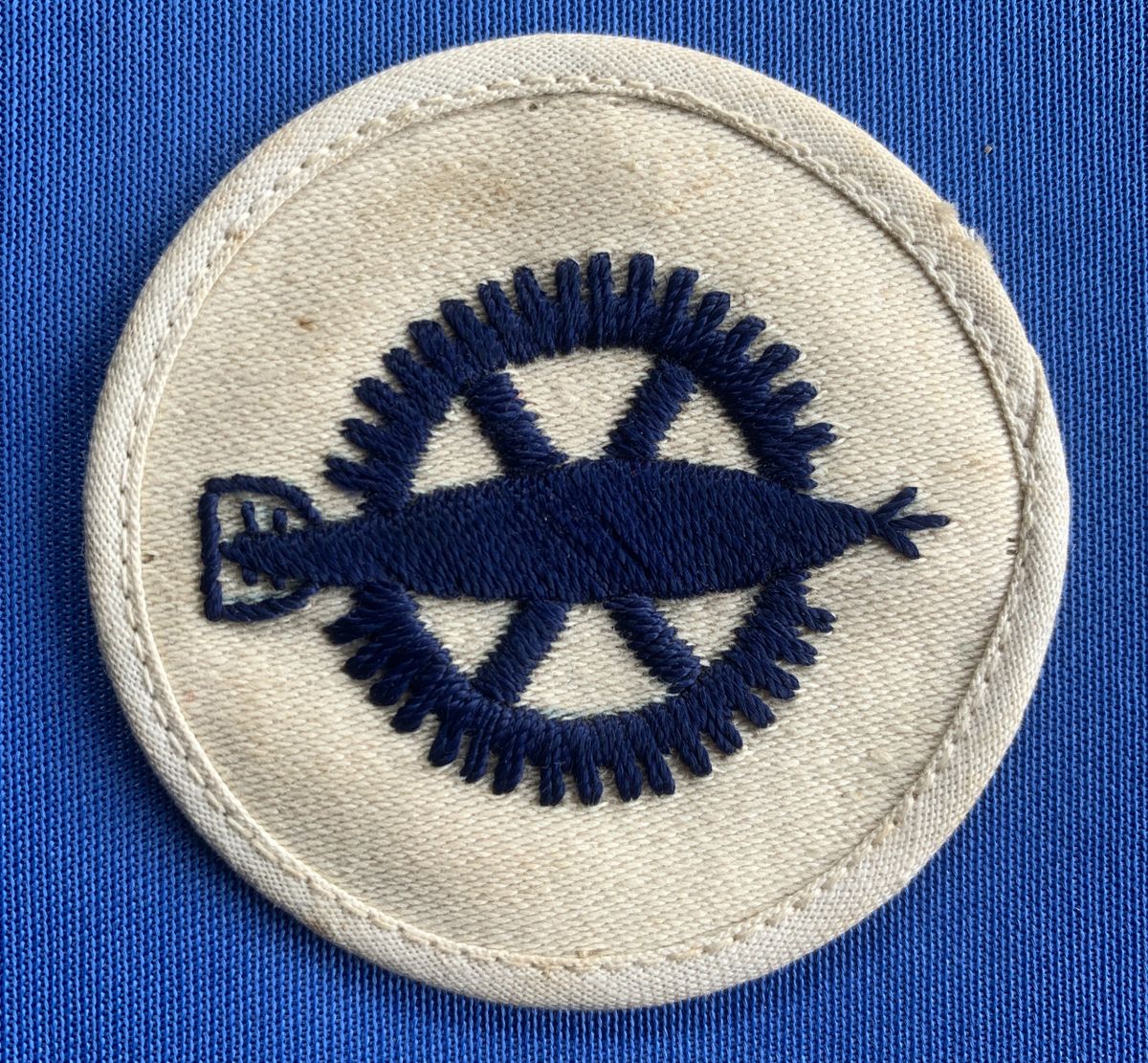 WW2 German Kriegsmarine Torpedo Mechanic EM's Career Sleeve Insignia Patch