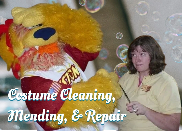 Mascot Costume Cleaning & Repair