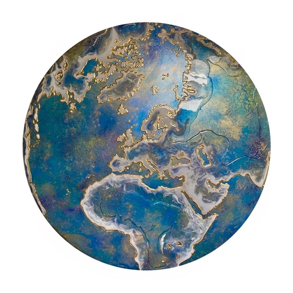 Carol Gillan - Coastlines, Continents, Abstracts - Colourful & Joyful ...