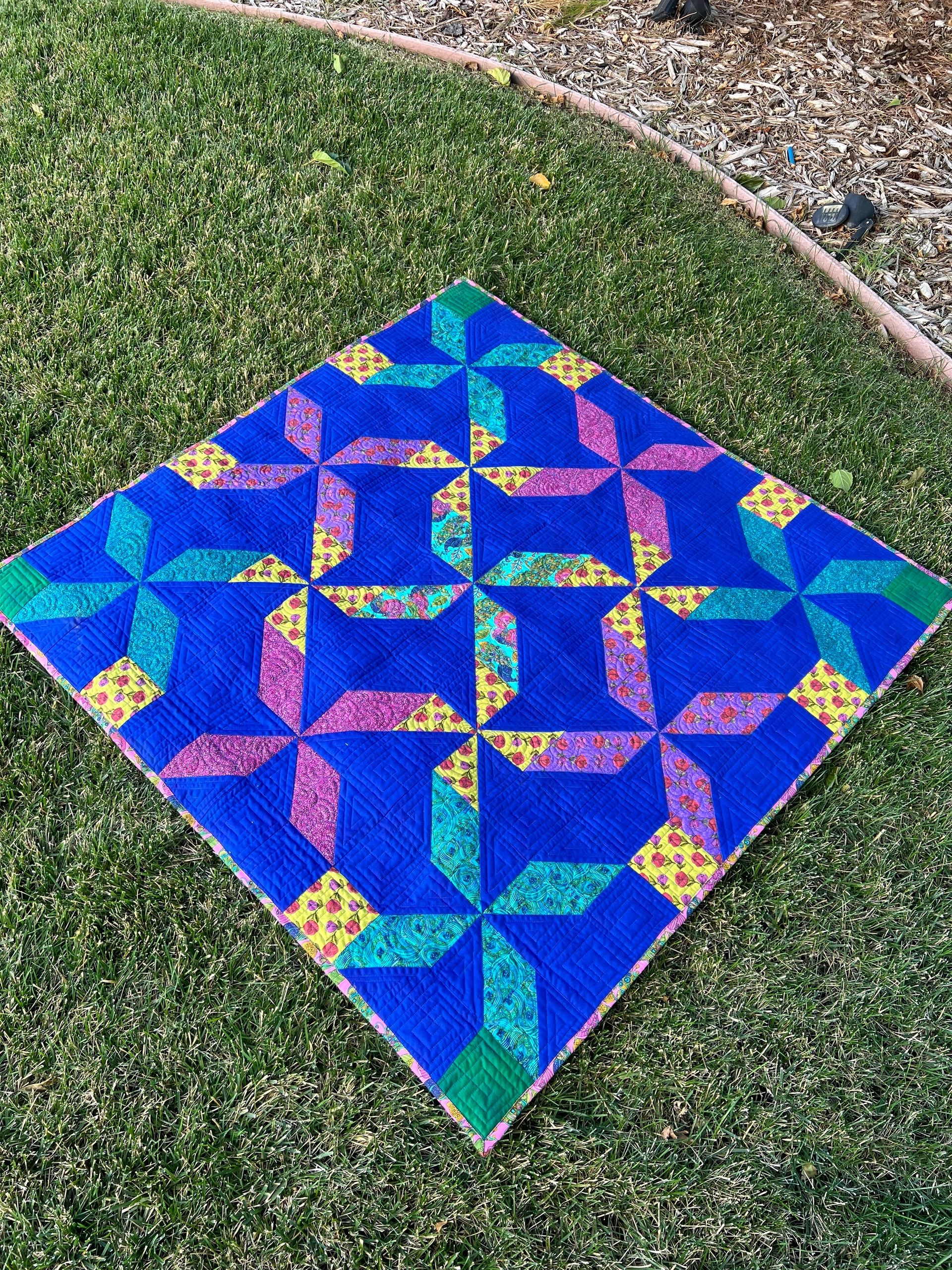 "In the Wind" Quilt Pattern by Kena Tangi Dorsey