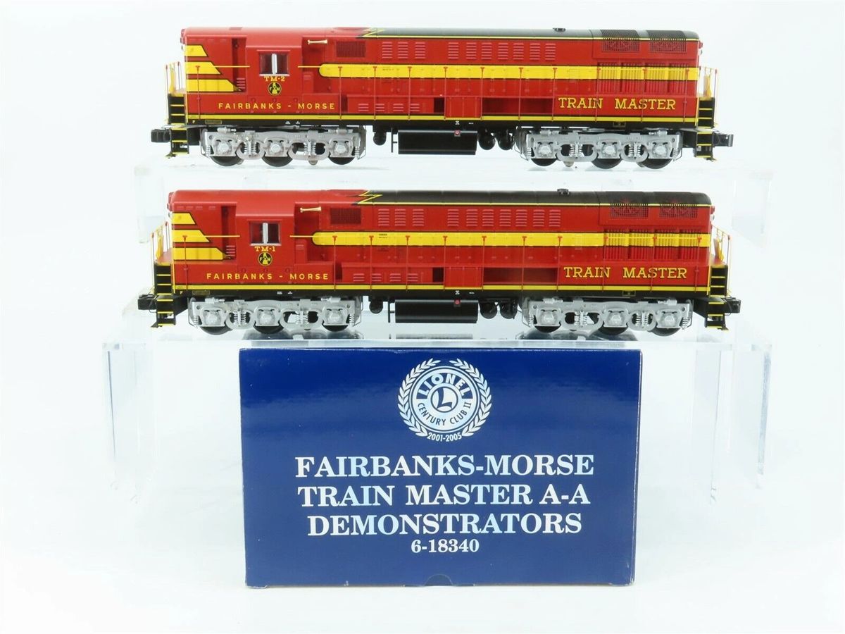LNL 18340 Fairbanks Morse Trainmaster AA Demonstrators