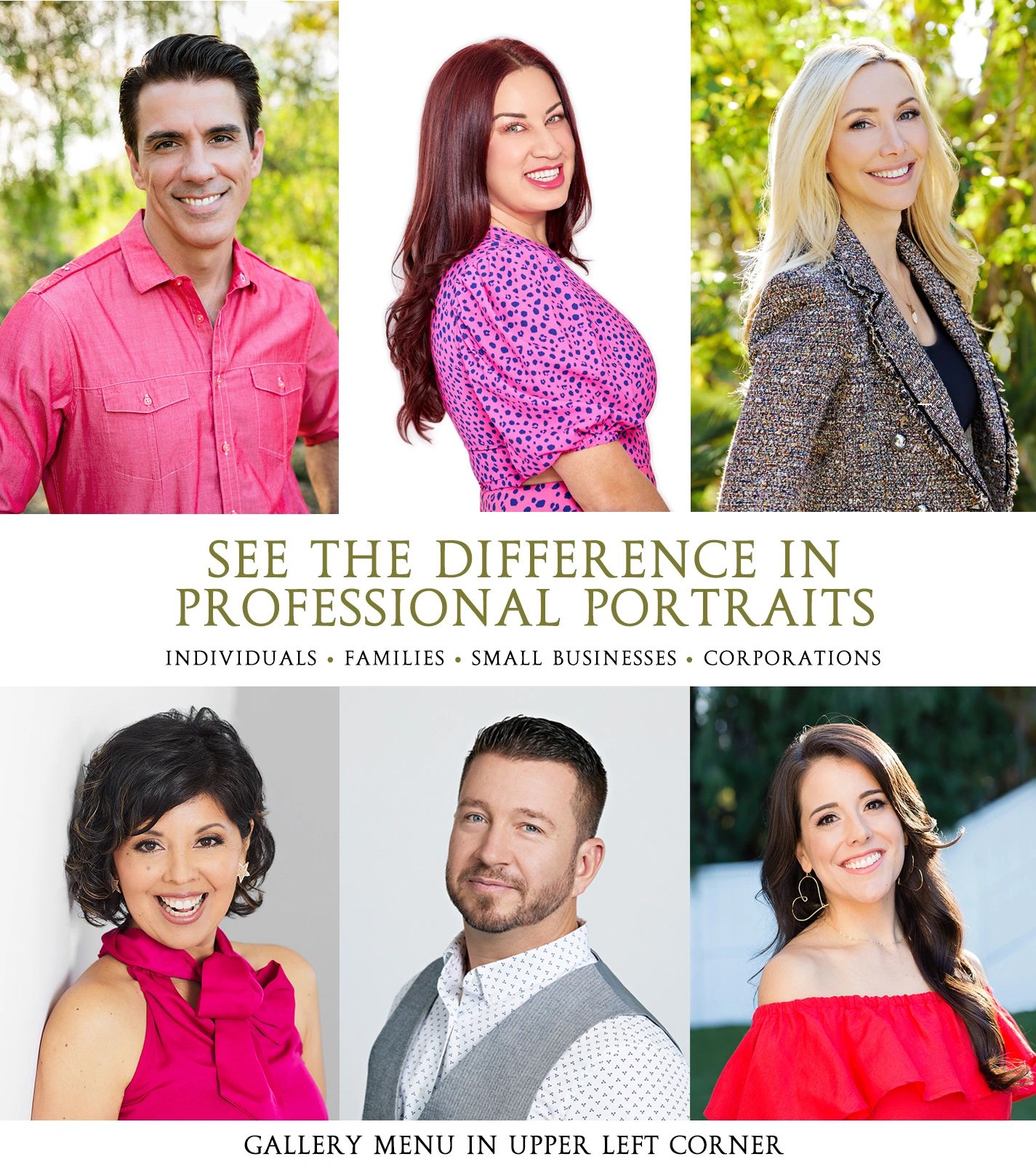 Professional portraits with San Diego photographer for important ...