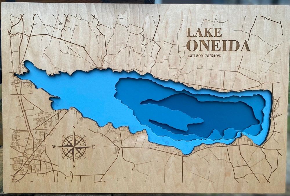 Layered Oneida Lake Map - small