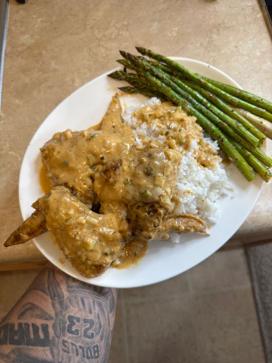 Smothered chicken wings recipe