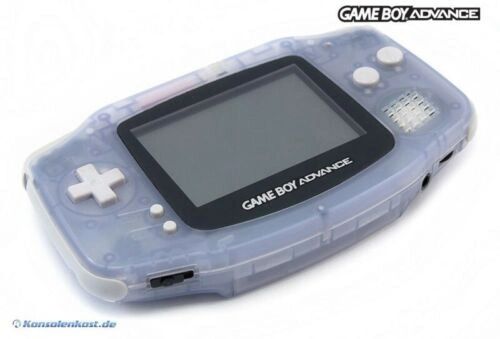 GAMEBOY ADVANCE SYSTEM CLEAR GLACIER